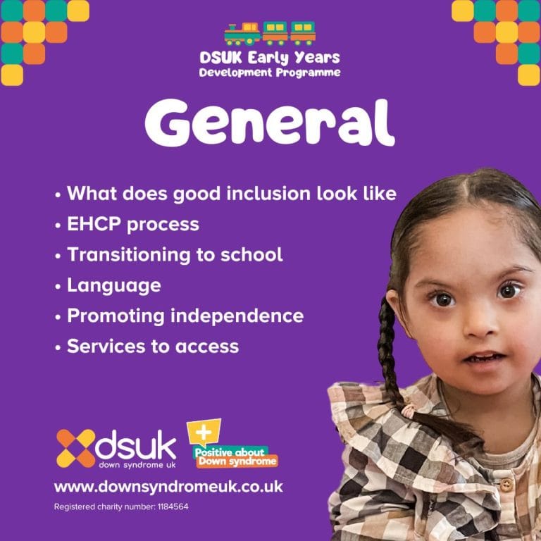 Early Years Development Programme - Down Syndrome UK