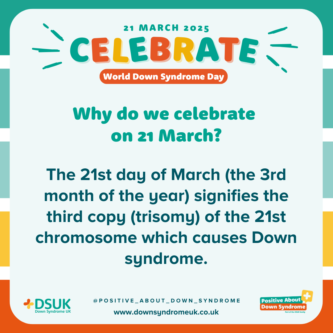 WDSD 21 Daily Facts - Down Syndrome UK