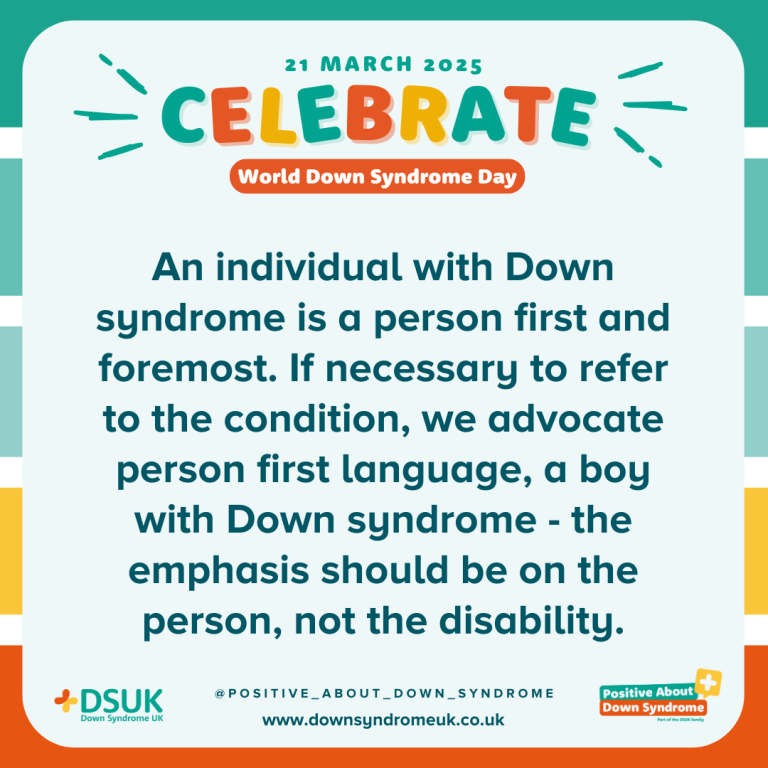 WDSD 21 Daily Facts - Down Syndrome UK