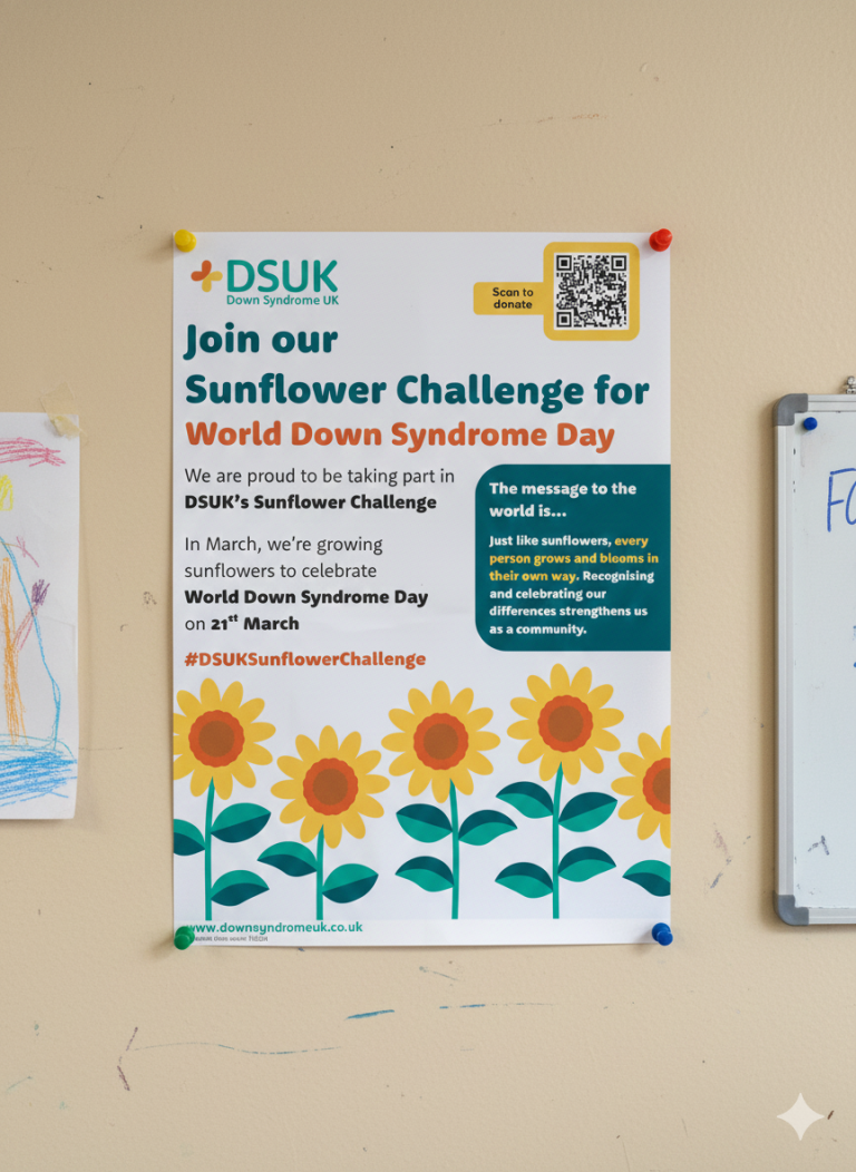 Sunflower growing challenge | World Down Syndrome Day