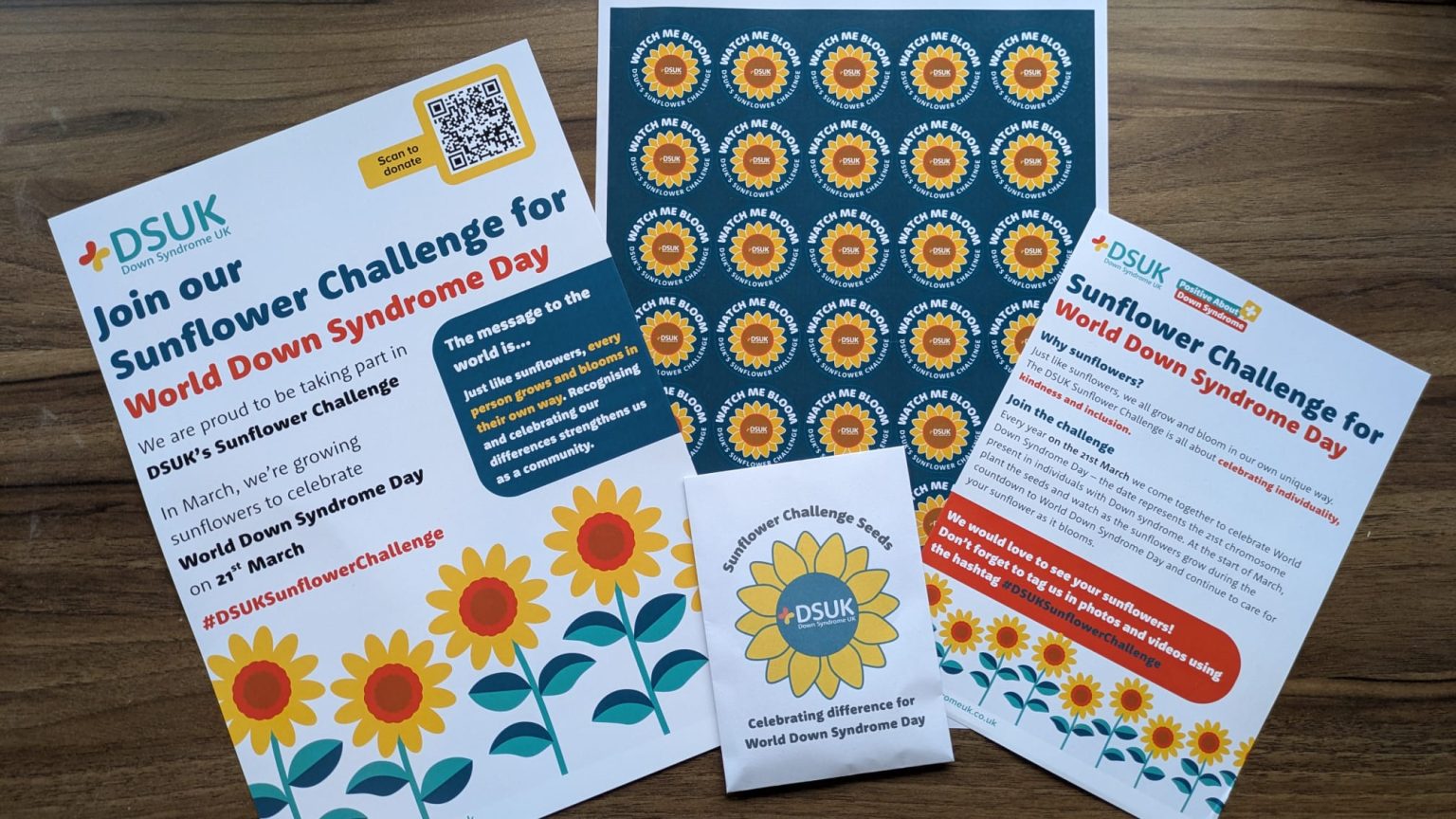 Sunflower growing challenge | World Down Syndrome Day